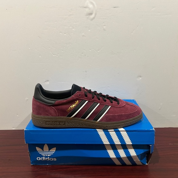 adidas | Shoes | Adidas Handball Spezial Ig684 Maroon Black | Poshmark
